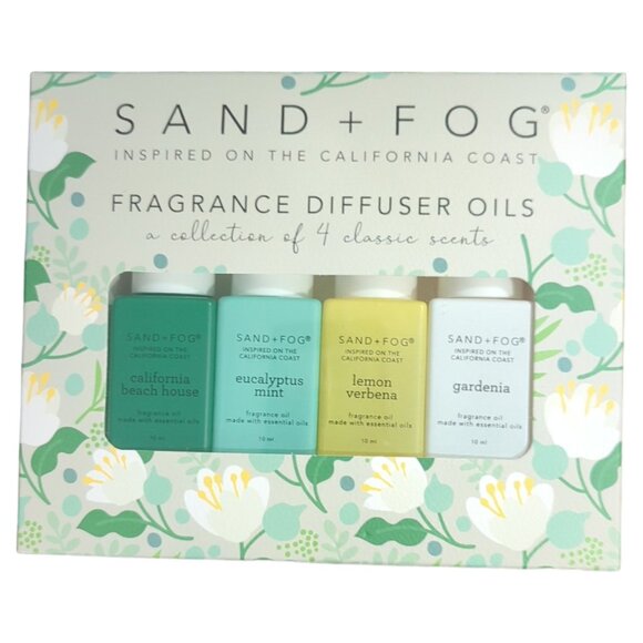Sand + Fog | Other | Sand Fog Fragrance Diffuser Oils Set Of 4 Gardenia ...